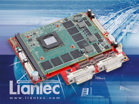 Liantec TBM-1630 Photo : Tiny-Bus x16 PCIe MXM 3.0 Type-A/B Graphics Extension Module with with ...